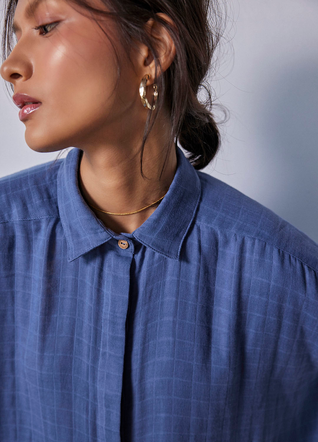 Infinity Side-Slit Shirt by No Nasties